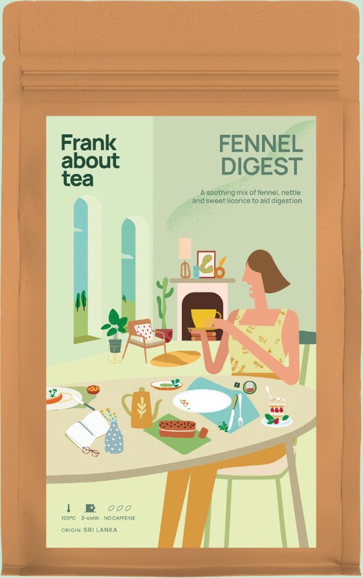 Fennel Digest - Losse Venkel thee - 30 gram | bol