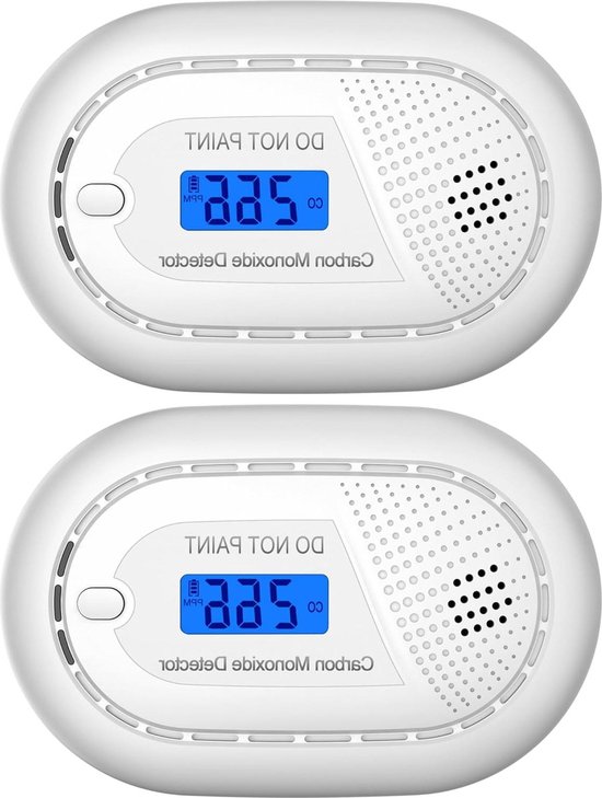 Safety Pro 10 jaar batterij Koolmonoxidemelder - Koolstofmonoxide ...