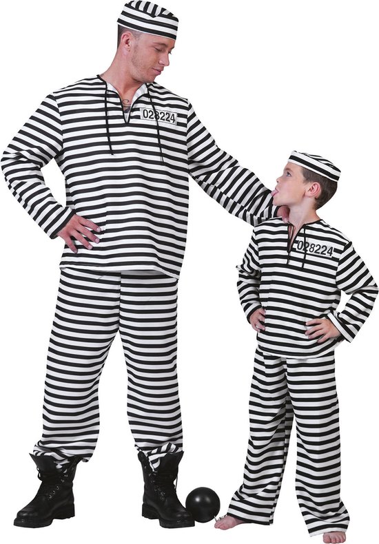 Boef Kostuum | Water En Brood Gevangene | Man | Maat 60-62 | Carnaval ...