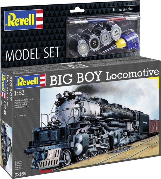 Revell Modelbouwpakket Militaire voertuigen - 62165 Big Boy Locomotive ...