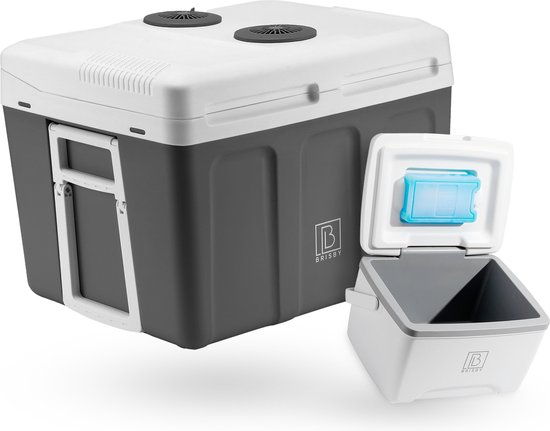 Brisby 40 Liter Elektrische Koelbox, Frigobox Deluxe met 12V, 220/230 ...