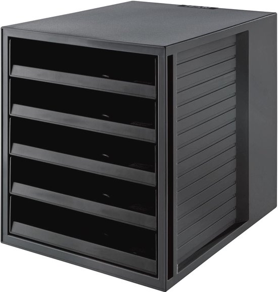 Ladenbox Kast voor Documenten – Duurzaam en Ruimtebesparend met 5 Open ...