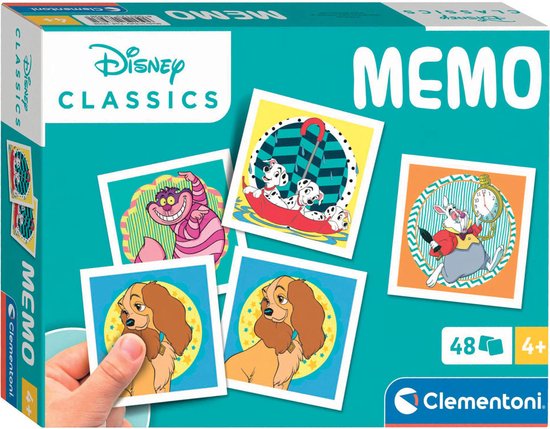 Clementoni - Memory voor kinderen - Disney Classics - 48 Kaarten ...