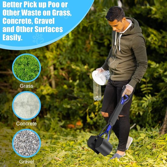 Poepschep 60cm - Sterke Pet Pooter Scooter voor Honden en Katten ...