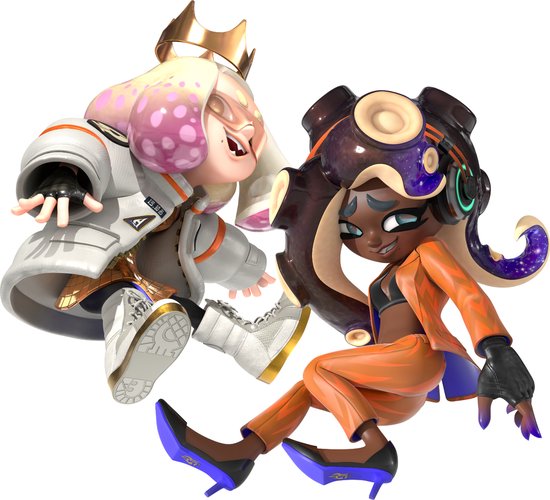 Amiibo Pearl & Marina - Splatoon - 2 in 1 Side Order Set - Nintendo ...