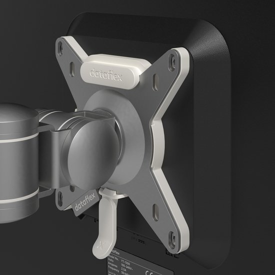 Dataflex Viewmate Quick-Releasebevestiging - Wit | bol