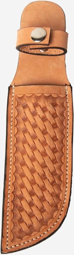 Handgemaakte Echt Lederen Mes Scheden - Riem Loop Pocket Mes Houder - 4 ...