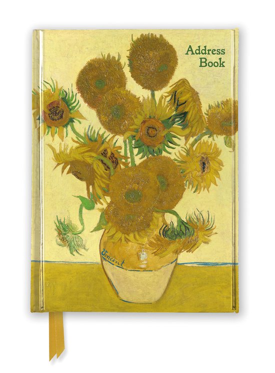 Flame Tree Address Books- National Gallery: Sunflowers (Address Book) | bol