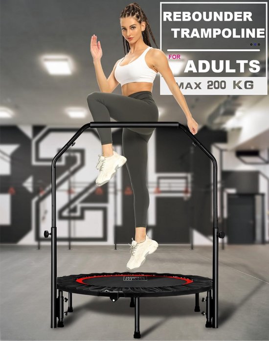 Equivera Rebounder Trampoline - Rebouncer - Mini Trampoline - Rebounder ...