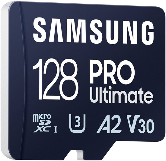Samsung Pro Ultimate - Micro SD Kaart - Inclusief SD Adapter - 128 GB | bol