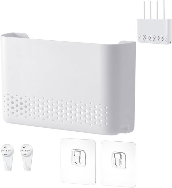 Zeynomax - Opbergdoos wifi-router 30 x 22 x 65 cm - TV-kabelorganizer ...