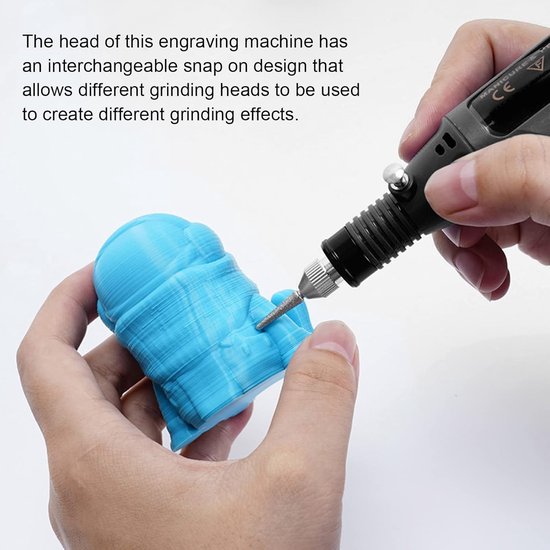 3D Printing Model Grinder - Elektrische Mini Grinder - Draagbare USB ...