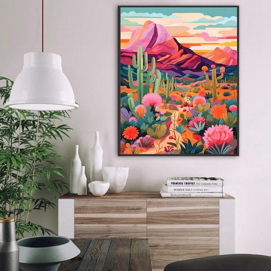 Schilderen op Nummer Landschap - 40x50 cm - Incl. Penseel & Verf | bol