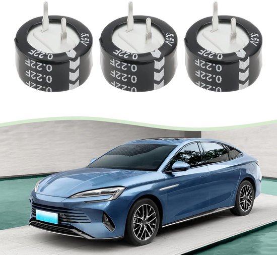 5 Stuks 0.22F 5.5V Super Condensator - Geschikt voor Elektrische ...