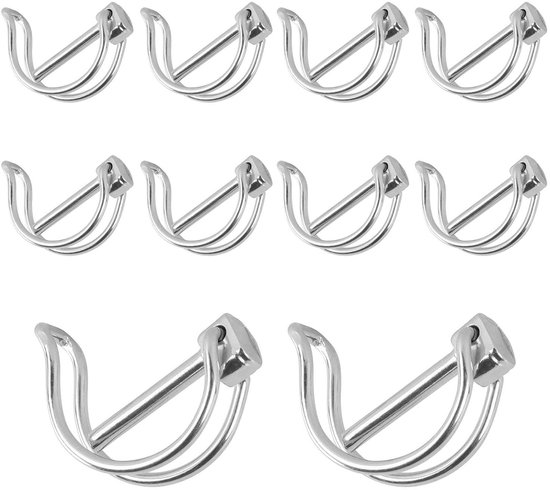 Allecto Plus - Pijp klapplinten 6 x 45 mm (10 stuks) met vergrendeling ...