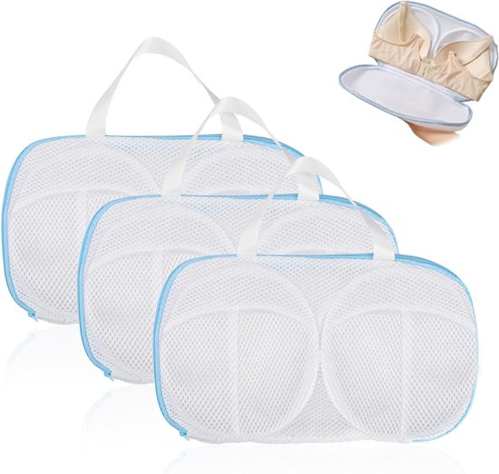 DEANKEJI Pack of 3 Washing Nets for Washing Machine, Bra Protection for ...