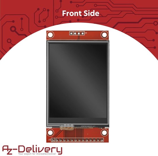 AZDelivery AZ-Touch Mod Kit 2.8" TFT LCD Touchscreen ESP32/ESP8266 | bol