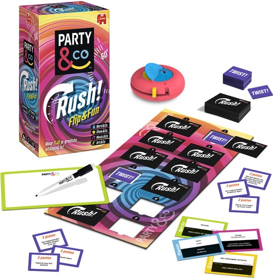 Jumbo - Party & Co. - Rush - Partyspel voor volwassenen - Vanaf 16 jaar ...
