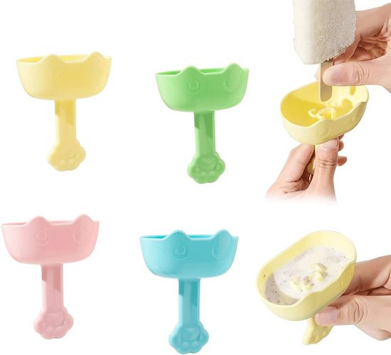 Anti-druppel ijsjeshouder voor kinderen - 4 stuks - Vriezerrek ...
