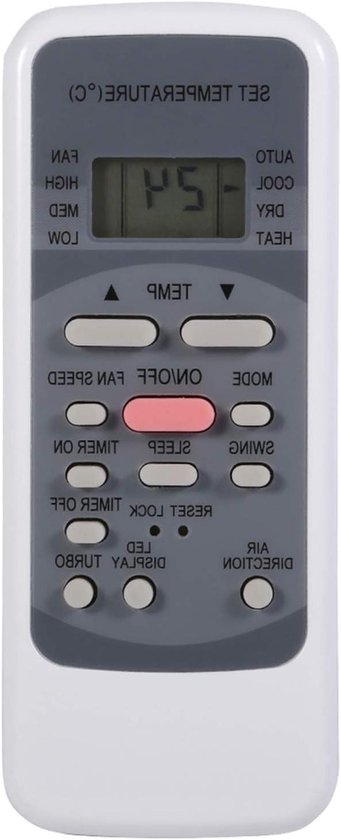 Allecto Plus - Universele Afstandsbediening Airconditioner Vervanging met R51M/E -... | bol