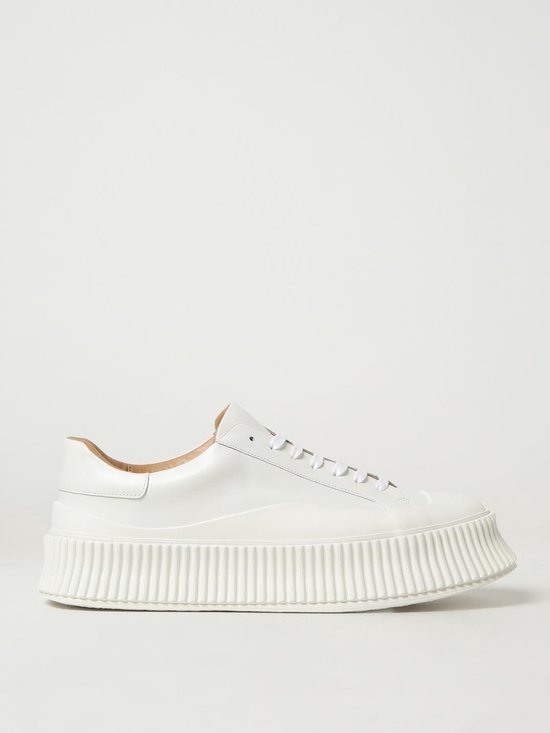 Platform Sneakers with Lace-up Closure for Everyday Wear - White | bol