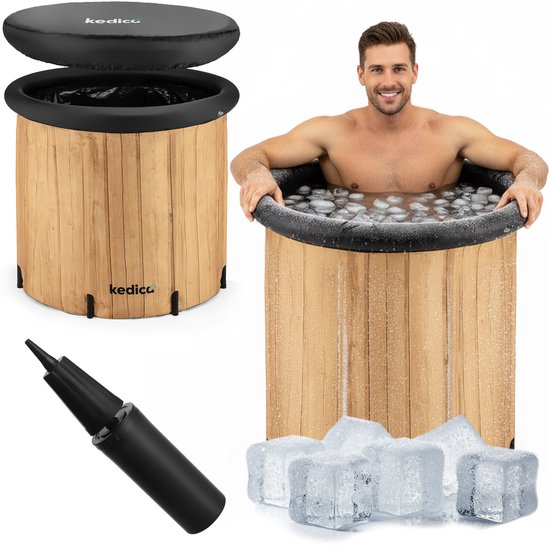 Kedica® IJsbad - Ice Bath - Zitbad - Dompelbad - 80 cm - Met isolerende ...