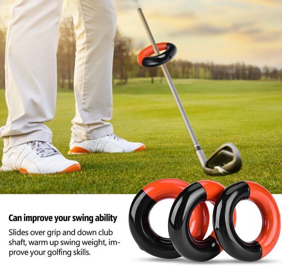 EGoods - Golf Gewogen Swing Ring voor Training en Praktijk - 3 Stuks | bol