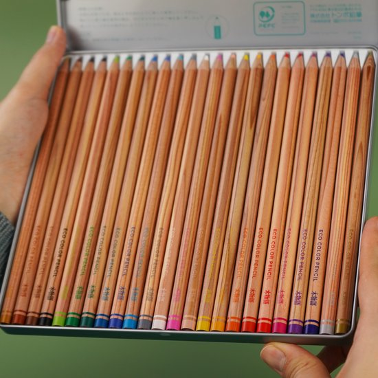 Tombow Eco Kleurpotloden - PEFC - 24 potloden | bol