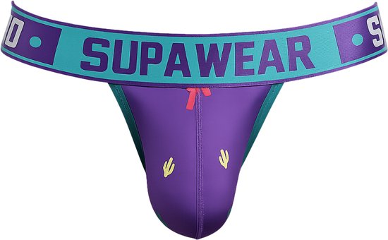 SUPAWEAR Sprint Jockstrap Prickly Purple - MAAT S - Heren Ondergoed ...