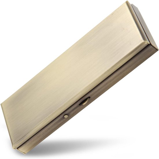 7-Dagen Pillendoos Metaal met Veeropen Mechanisme voor Supplementen en ...