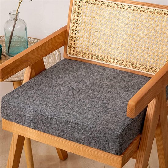 Comfortabel Traagschuim Zitkussen voor Stoel - Antislip en Wasbare ...