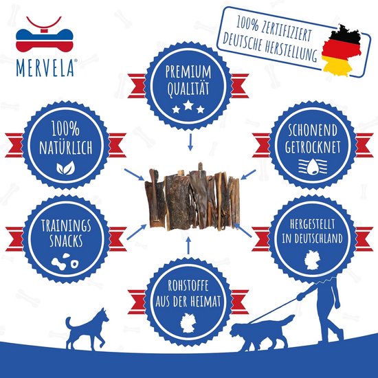 Natuurlijke Paardenhuid Staven voor Honden - 1kg Hypoallergene ...