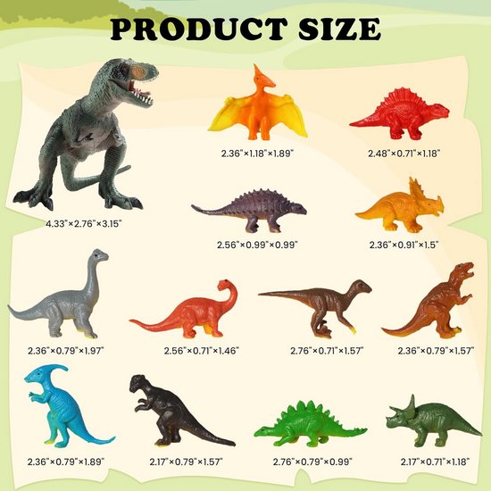 40 Stuks Dinosaurus Taartdecoratie Set voor Kinderfeestjes | bol