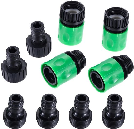 10 STUKS Tuinslang koppelingen - Tuinslang Koppelingen - koppelingen ...
