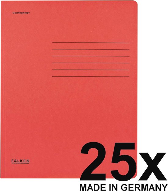 Envelope map met 25 insteekhoezen voor documentopslag in A4 formaat ...