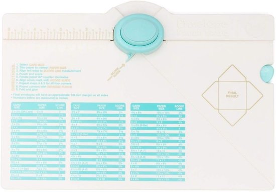 Envelop Punch Board - 6,75 inch x 10,5 inch | bol
