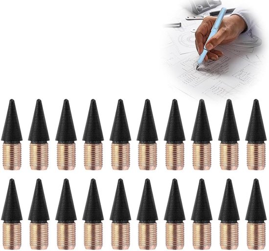 20 Inkless Pencil - Interchangeable Refill - Infinite Pencil ...