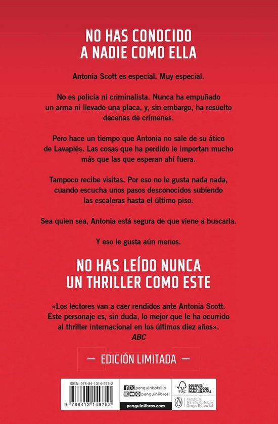 Vrouwenthriller van Antonia Scott - Reina roja | 9101023223276 | Livres | bol