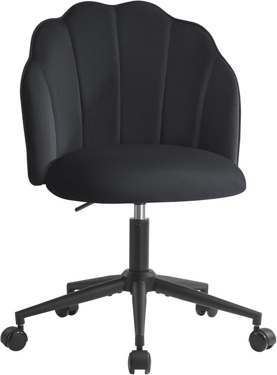 Dressing Table met Wielen en Velvet Stoel, Verstelbare Draaistoel voor ...