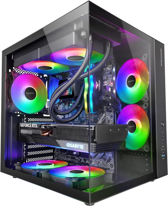 ATX Gaming PC Behuizing met Gehard Glas en Compacte Midtower Ontwerp | bol