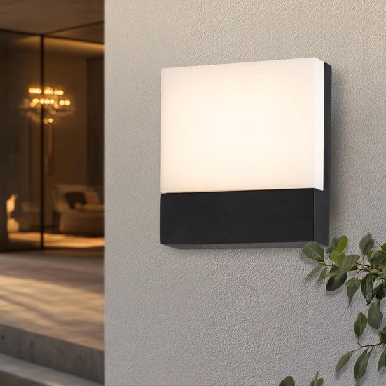 Wandlamp Buiten Zwart IP65 - Weerbestendige LED Buitenverlichting voor ...