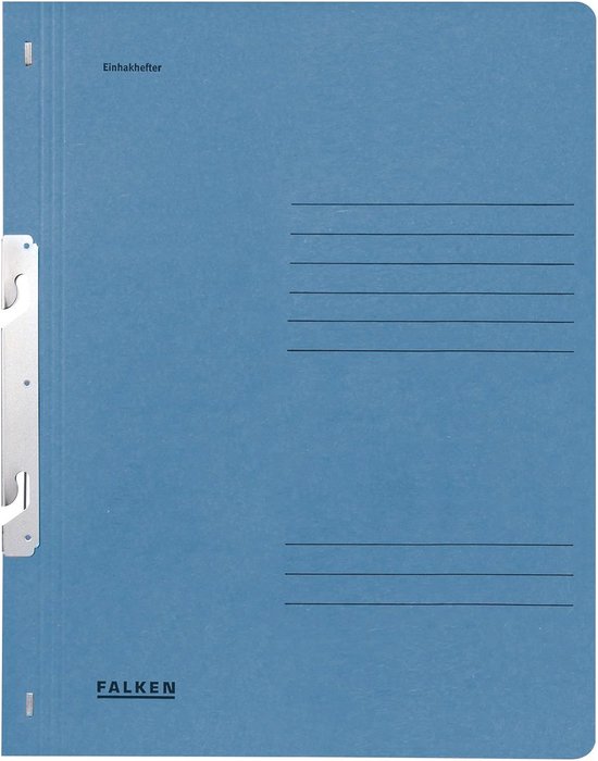 50 Stuks Dossiermap A4 Blauw | Gerecycled Karton | Professionele ...