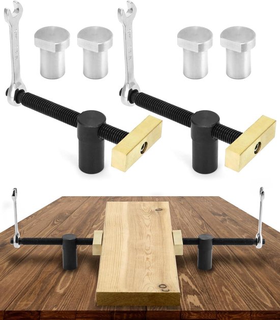 Eamber - Werkbank klemmen set voor bevestiging en bewerking van ...