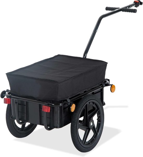 VIN® Fietskar Bagage - Fietskar Max 40 kg Laadvermogen - Fietsaanhanger ...