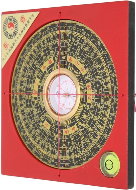 Feng Shui Luo Pan - Geomantic Omen Compass for Home and Outdoor - Solid ...