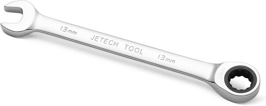 13 mm ratelsleutel – ringsleutel van Cr-V industrieel staal met ...