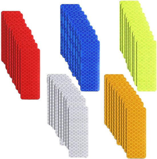 Reflectorband 50 stuks - Zelfklevende Reflectoren voor Veiligheid ...