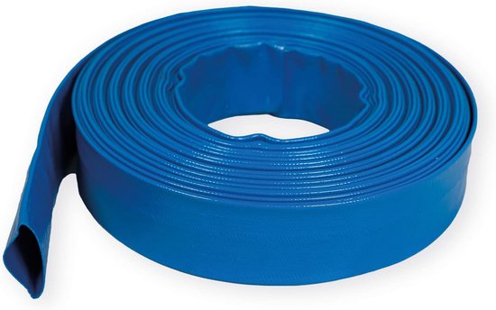 Platte Slang 50 Meter - 2 Inch (50mm) PVC Pomp- en Bouwslang voor ...