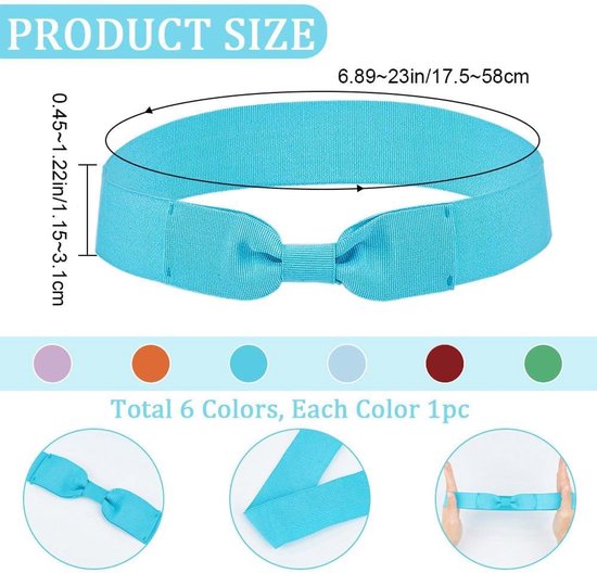 Egoods - Kleurrijke Strik Hoed Riem voor Mannen en Vrouwen - Fedora ...