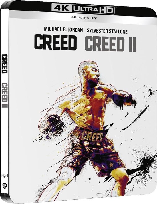 Creed + Creed 2 (4K Ultra HD Blu-ray) (Steelbook), Sylvester Stallone ...